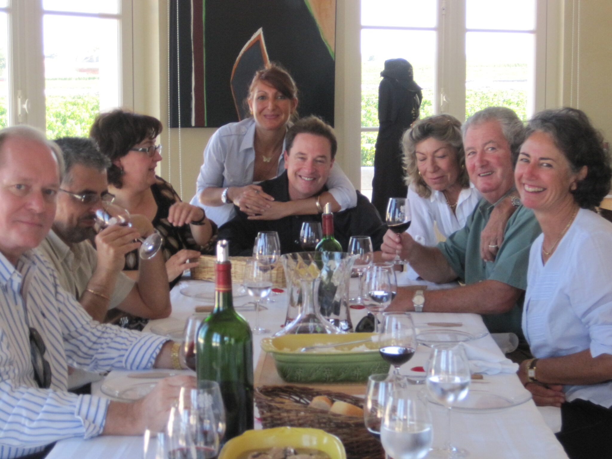 Blind tasting at Pavie, dinner with Juliette Becot in St. Emilion