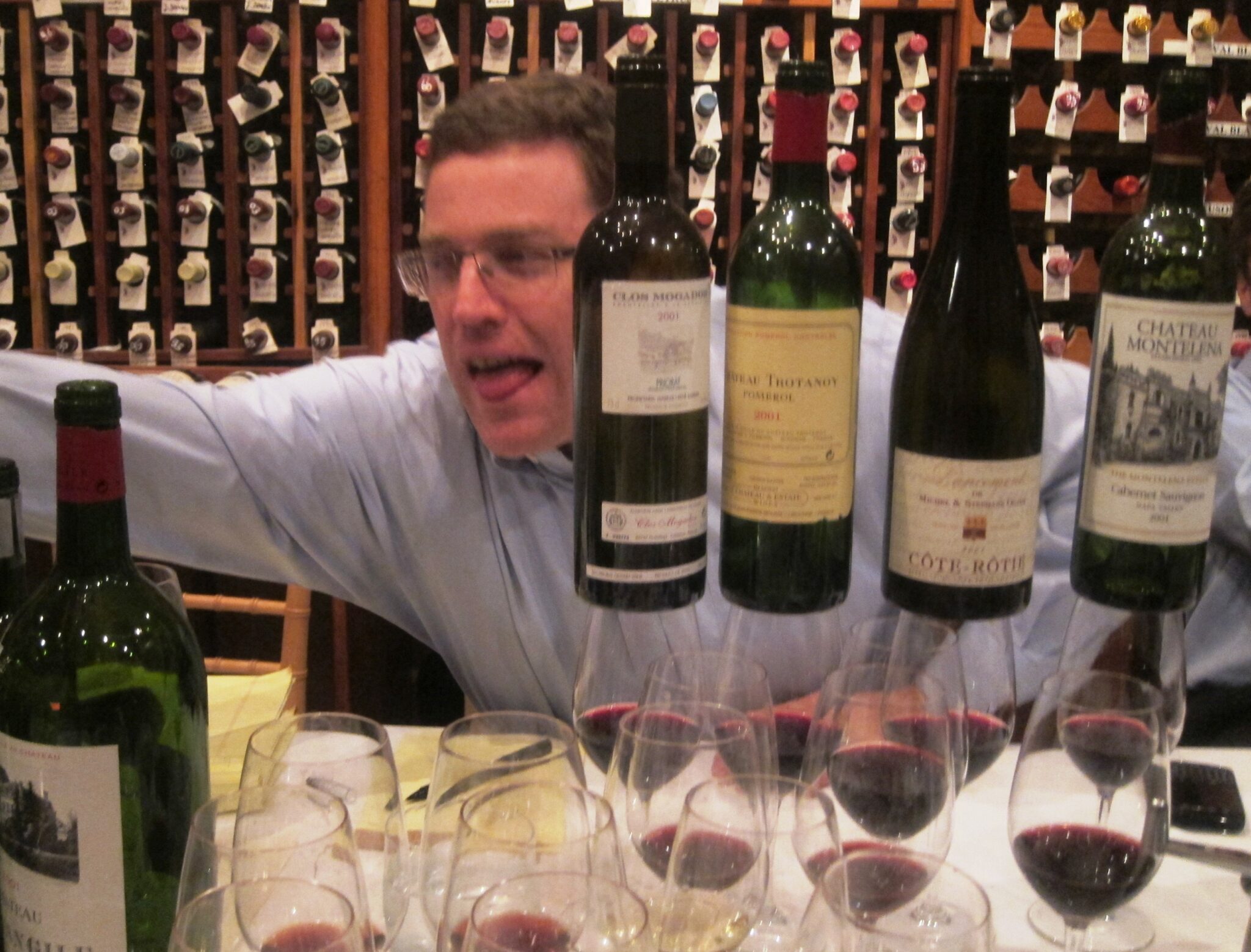 7 Blind Men Taste Bordeaux Rhone California Wine 1961-2001